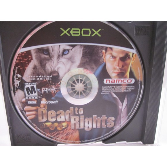 Xbox | Video Games & Consoles | Dead To Rights Xbox Microsoft Disc Only ...